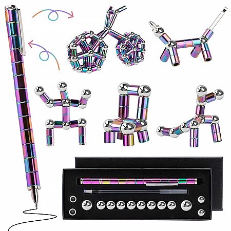 YYMHMF Magnetic Fidget Pen Gifts for Teens, Kids & Adults $6.99 + Free ...