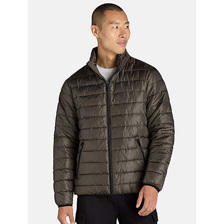 Big Chill Men’s Midweight Quilted Puffer Jacket (With or Without Hood ...