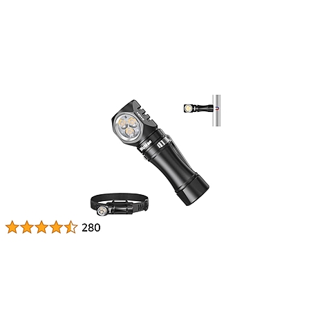 Wurkkos Flashlight Rechargeable 1200 Lumens Small Flashlight with ...