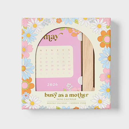 Mother's Day 2026-2027 Desktop Calendar (6.42"x6.3") - $5 @ Target ...