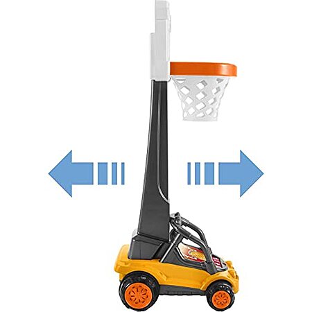 Fisher-Price B.B. Hoopster, Motorized Electronic Basketball Toy with ...