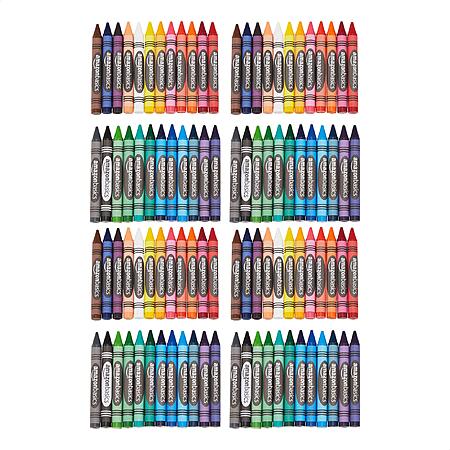 (96 Jumbo Crayons) Amazon Basics Jumbo Crayons - 24 Assorted Colors $8. ...