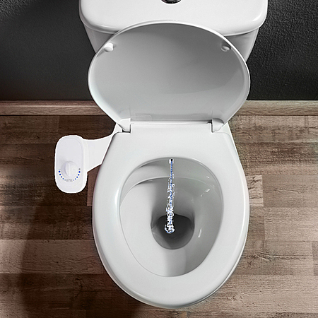 Deco Essentials Non-Electric Single Nozzle Toilet Seat Bidet - 2022-09-08