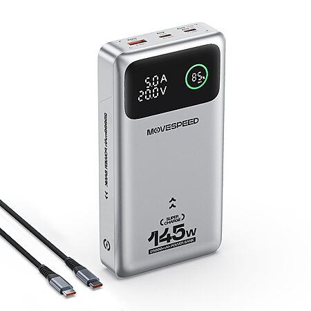 25,000mAh MOVE SPEED 145W Laptop / Phone USB Power Bank $35 + Free S/H ...
