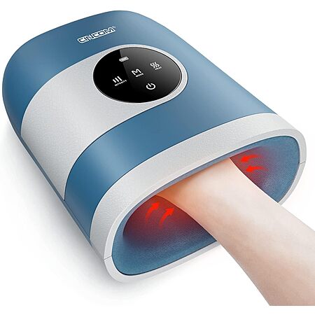 CINCOM Cordless Hand Massager w/ Heat & Compression $31 + Free S/H ...