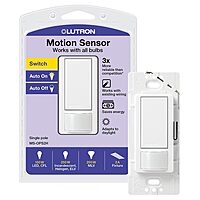 Lutron Maestro Motion Sensor Light Switch for Bathroom, Garage, Laundry ...