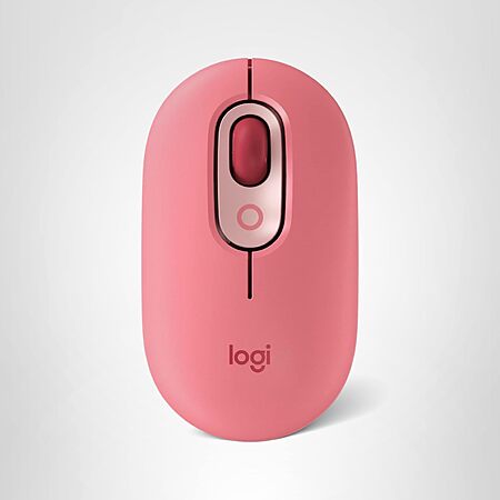 Logitech POP Mouse w/ Programmable Button - Heartbreaker Rose $16.99 ...