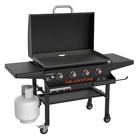 Blackstone 36" Griddle With Integrated Hood, Dual Horizontal Folding ...