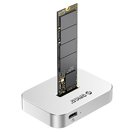 ORICO 10Gbps M.2 NVMe SSD Enclosure & SATA Adapter, USB 3.2 Gen 2 ...
