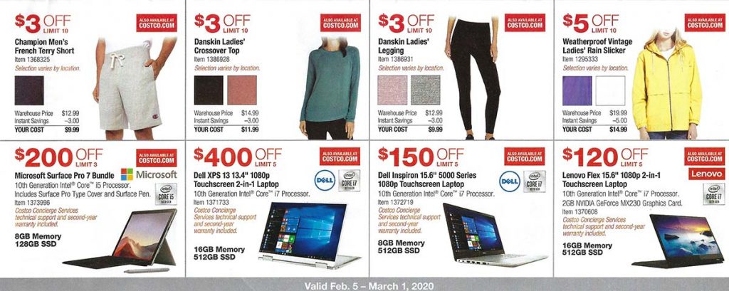Costco February 2020 Coupon Book and Best Deals of the Month
