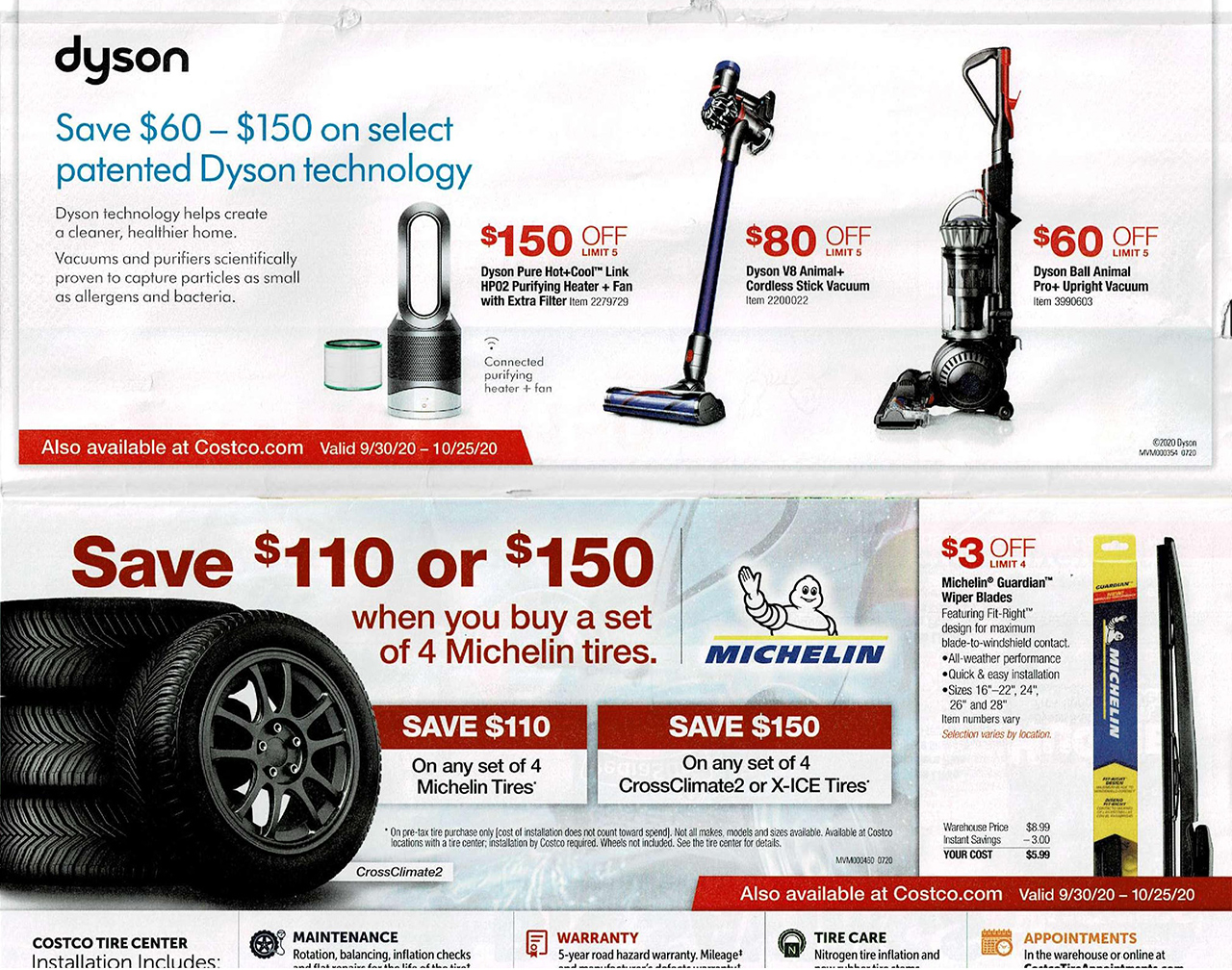 Costco October 2020 Coupon Book and Best Deals of the Month